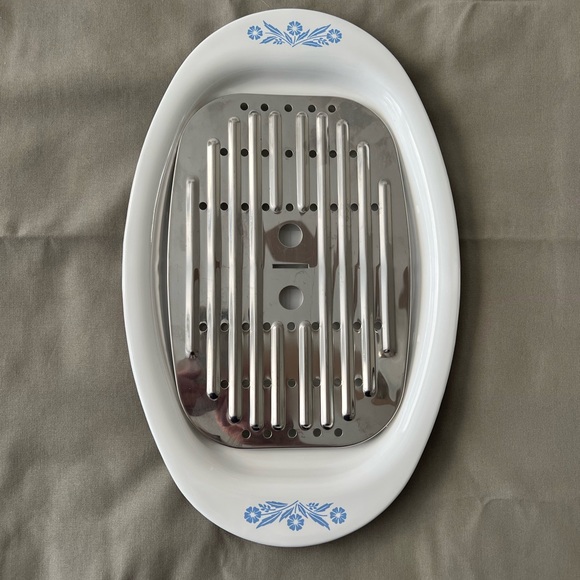 Corningware | Kitchen | Corning Ware Blue Cornflower P9 Platter With ...